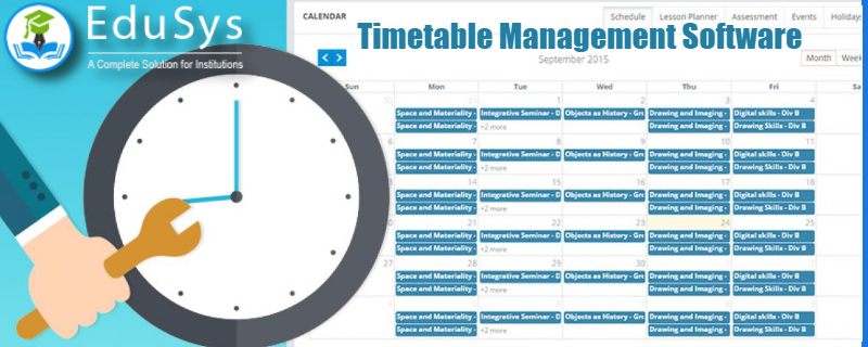 Type of Timetable - Ideal for School, Preschool & College Type of Timetable - Ideal for School, Preschool & College